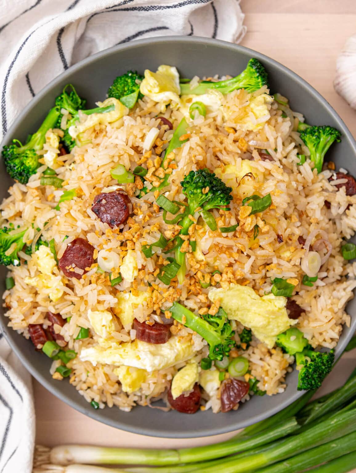 Lap Cheong Fried Rice - Garlic All Day