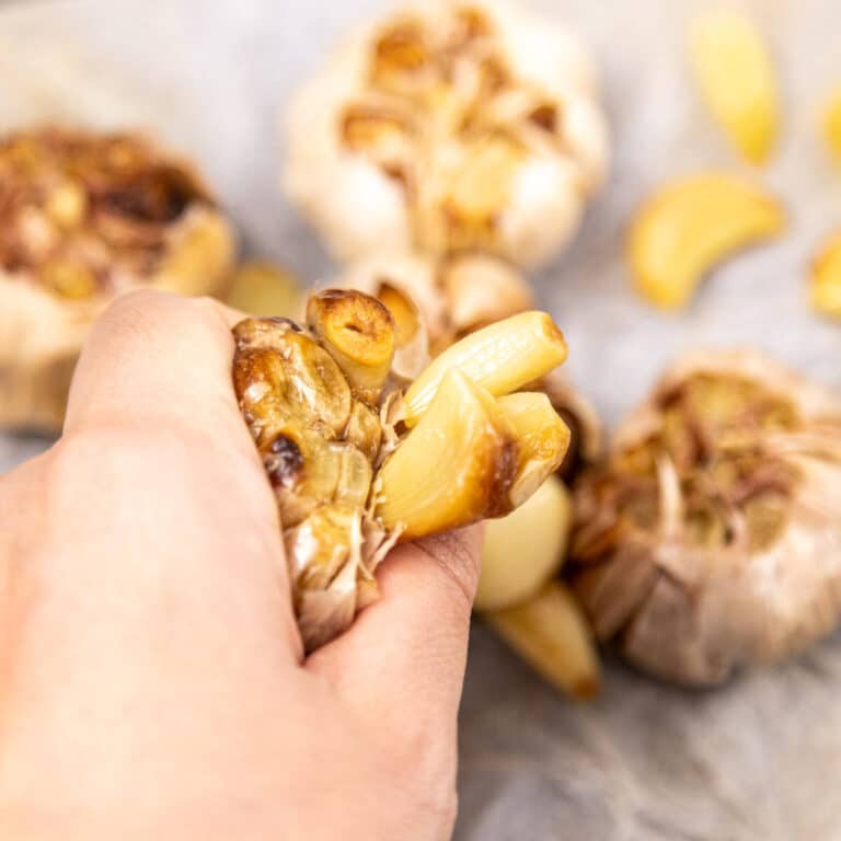 How to Roast Garlic in Air Fryer Without Foil - Garlic All Day